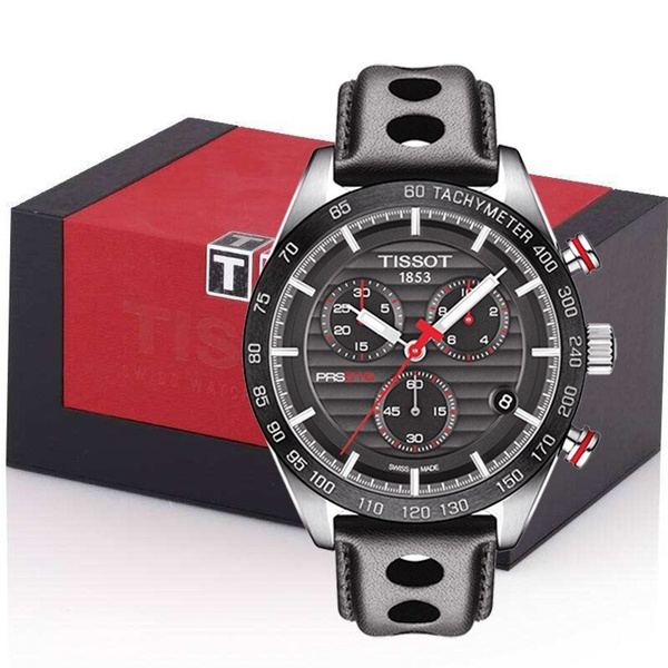 Fashion TSOT Top Brand Men's Watches Sport PRS-516 Leather Quartz ...