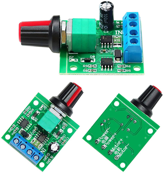1/3/5/6pcs PWM Low Voltage Motor Speed Controller DC 1.8V 3V 5V 6V 12V ... 1/3/5/6pcs PWM Low Voltage Motor Speed Controller DC 1.8V 3V 5V 6V 12V ...