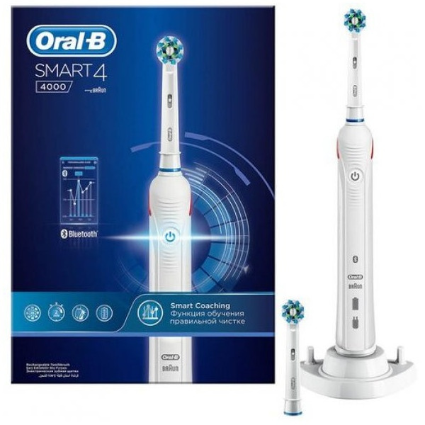 Oral-B Smart4 4000 Black Edition Rechargeable Toothbrush | Wish