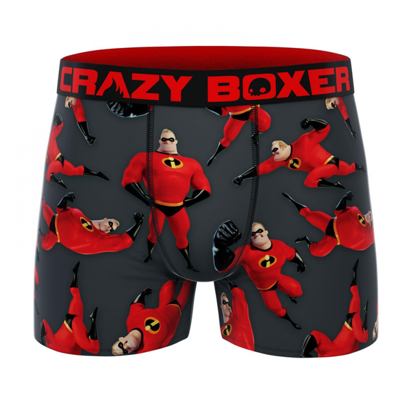Crazy Boxer Disney & Pixar The Incredibles Mr. Incredible Print Men's ...