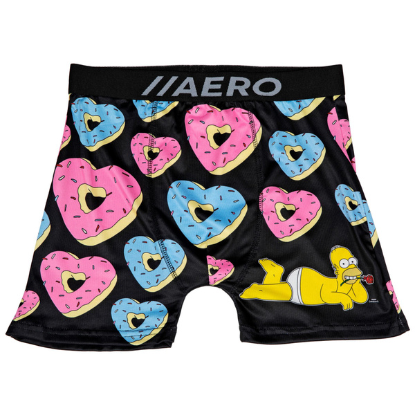 The Simpsons Homer Donuts All Over Print Aero Boxer Briefs Underwear | Wish