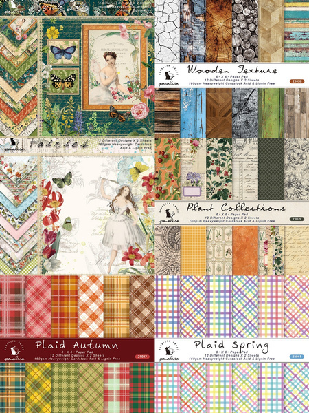 DIY Album Background Paper Hand Account Pattern Paper Base Material ...