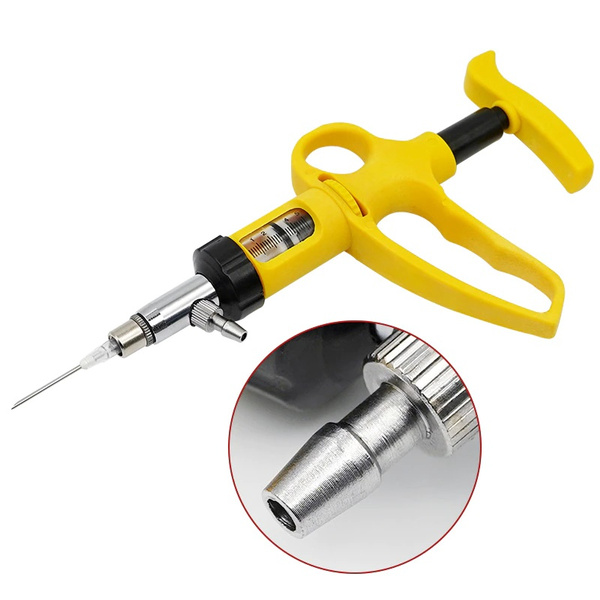5ml Cattle Injector Animal Husbandry Ducks Pig Oral Pour On Livestock ...
