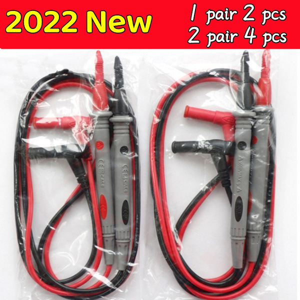 2022 New Multimeter Test Leads Probes Cooper Wires Test Lead Wire Probe ...