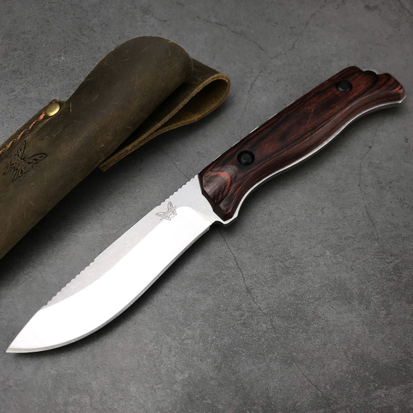 New 2022 Benchmade 15002 Hunt Saddle Mountain Skinner Fixed Blade Knife ...