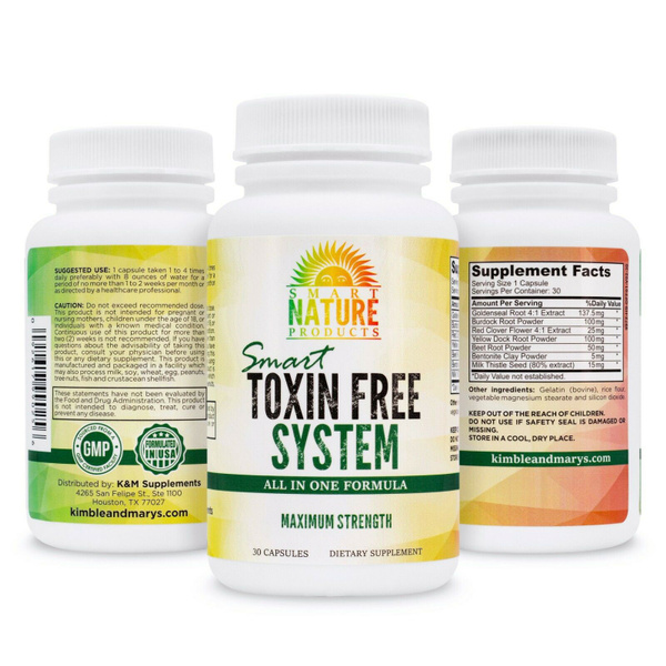 THC Toxin Free Detox Pro Kit 2 Days To Remove Metabolites Herbal Mucus ...
