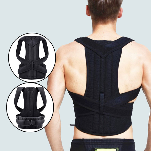 Adjustable Posture Corrector Back Posture Brace Clavicle Support Stop ...