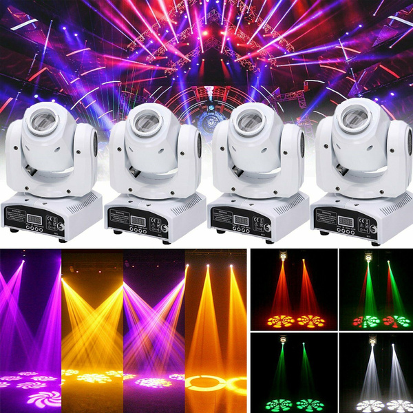 120W Moving Head Stage Lighting Spot RGBW LED Light DMX Disco DJ Party ...