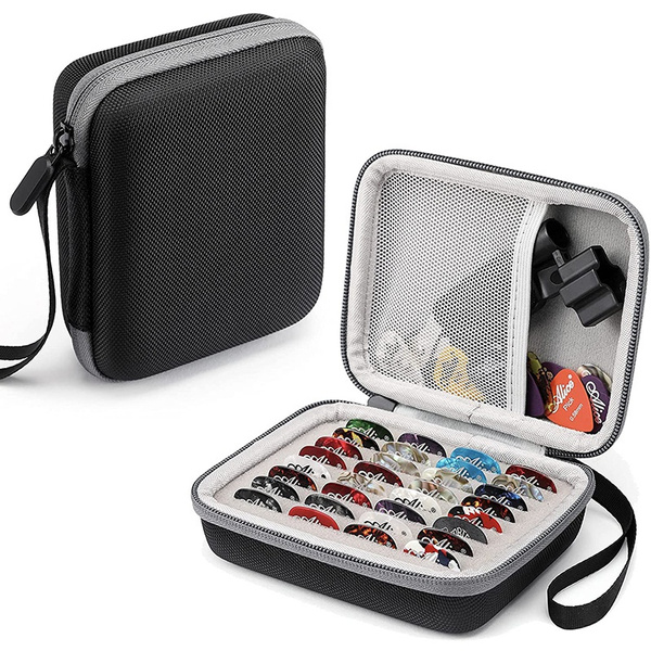 Guitar Pick Holder Case Compatible for Fender/ D'Addario/ ChromaCast ...