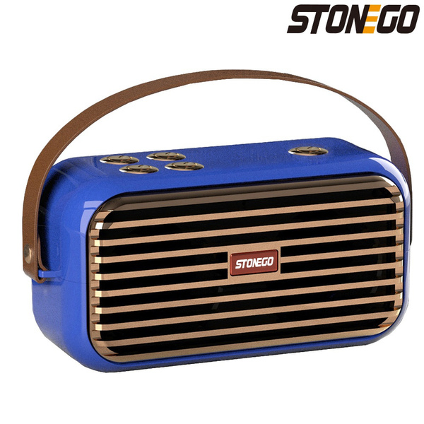 STONEGO 1PC Fashion Bluetooth 5.0 Speaker, Wireless Speaker with 16W ...