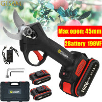 GISAM 198VF Cordless Electric Pruning Shears Secateur Branch Cutter ...