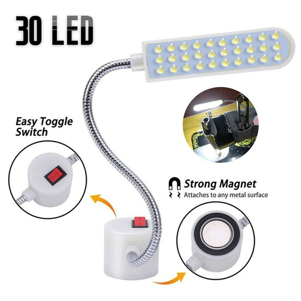 Sewing Machine LED Light, Bendable Magnetic Base Light for Many Kinds ...