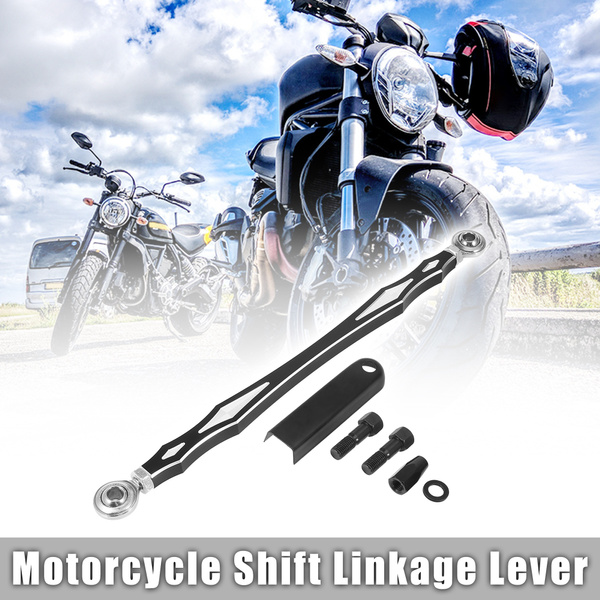 Motorcycle Shift Linkage Lever Gear Shift Linkage Black for Harley ...