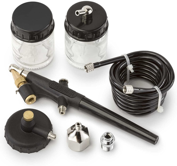 Single-Action 22cc Siphon-Feed Airbrush Set - .8mm Nozzle | Wish