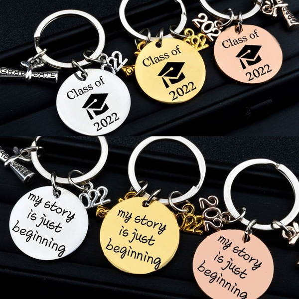 New Key Chains Handmade Gift Graduation Cap Key Ring Graduation ...