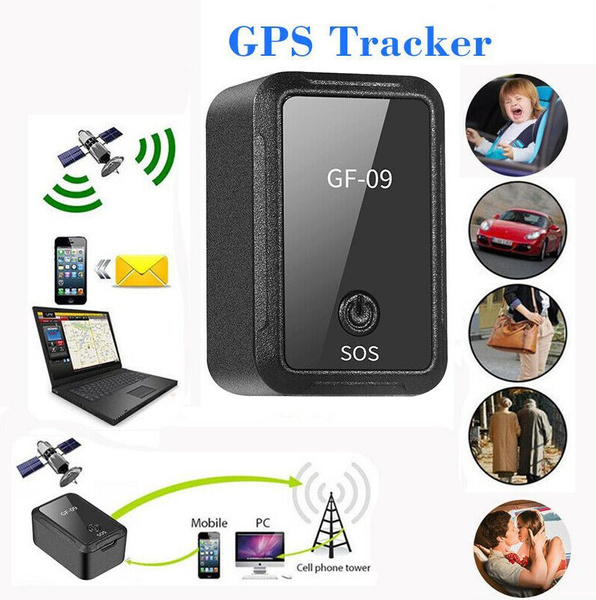 GF-09 Mini Real Time Magnetic GPS Tracking Device Spy GPS Locator ...