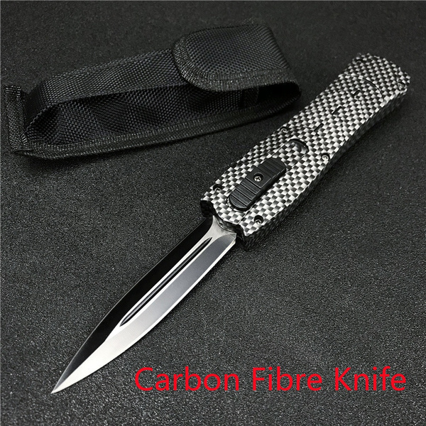 2022 Microtech Boba Fett UT Out-The-Front Adjustable Switchblade Flick ...