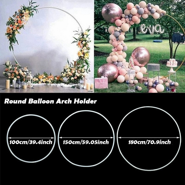 100/150/180cm Balloon Column Arch Set Round Balloon Arch Stand Frame ...