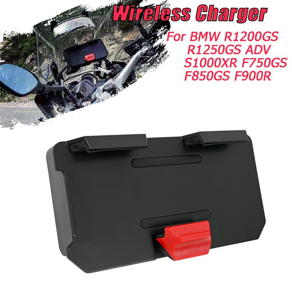 New 1pc Motorcycle Wireless Charger Fast Charge Mobile Phone Navigation ...
