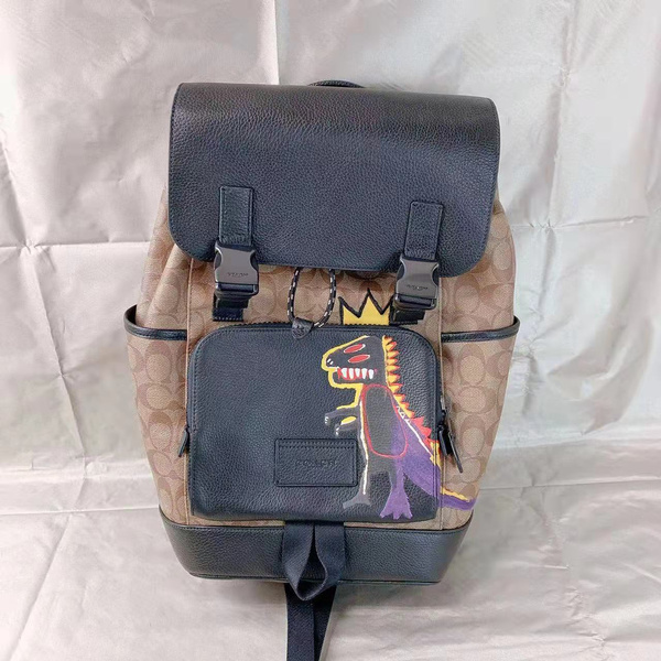Coach C5419 X Jean Michel Basquiat Track Backpack In Signature Canvas ...