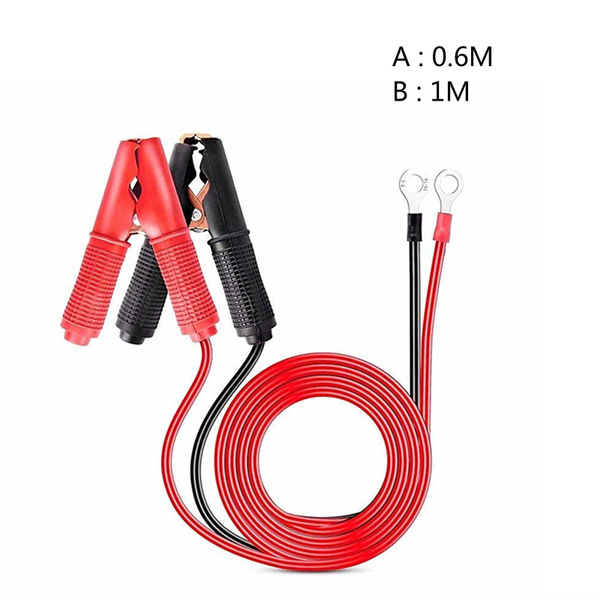 Auto Car Patch Cord Cigarette-Lighter Socket Battery Alligator ...