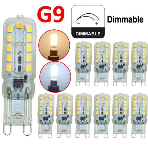 Dimmable G9 LED Light Bulbs 4W G9 22LEDs AC220V Double Pin Base Ceiling ...