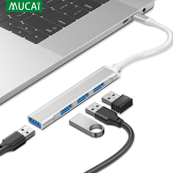 USB 2.0 USB 3.0 / USB-C Type-C to Multiple 4 Ports USB 3.0 Converter ...