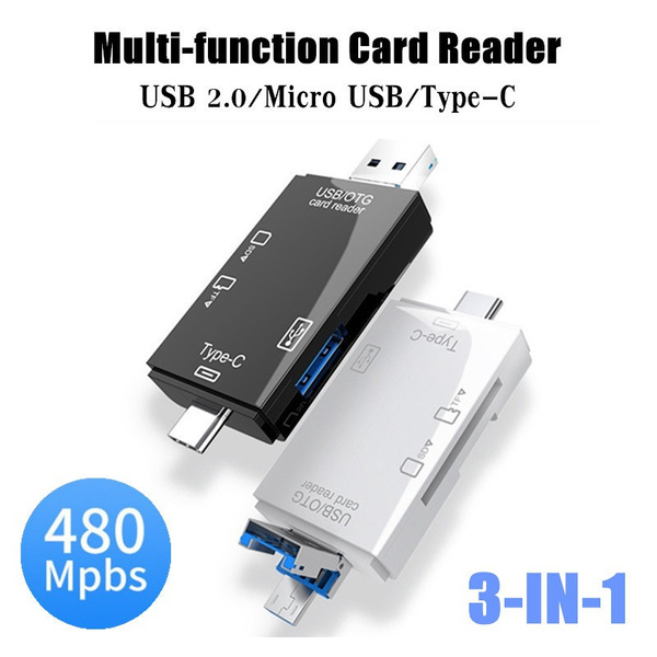 High Speed 6 In 1 Multifunctional PC Phone Laptop Type C Micro USB USB ...