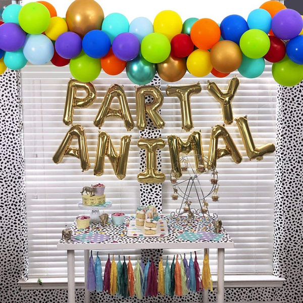 Carnival Circus Balloon Garland Arch Kit DIY (5 Ft - 25 Ft), Includes ...