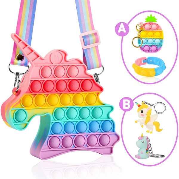 Pop Purse with Random Two Small Easter Toys Gifts Crossbody Bag Fidget ... Pop Purse with Random Two Small Easter Toys Gifts Crossbody Bag Fidget ...