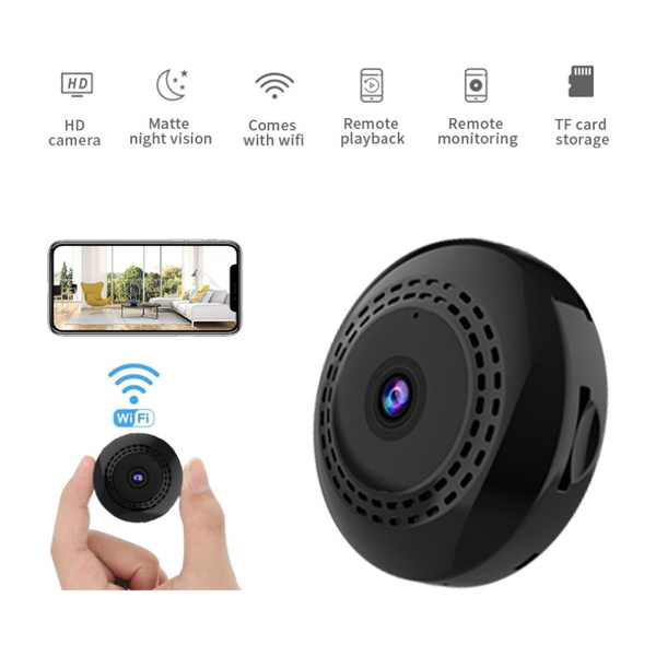 1080P Wireless Hidden Spy Cam Video Recording Live Feed Home Security ...