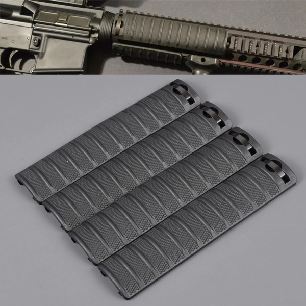 Tactical Nylon KAC Rail Covers Handguard Protector Panel 20mm Picatinny ...