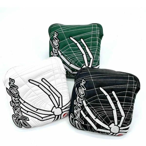 1pc Square Head Cover Golf Mallet Putters Cover Spider Headcover Golf ...
