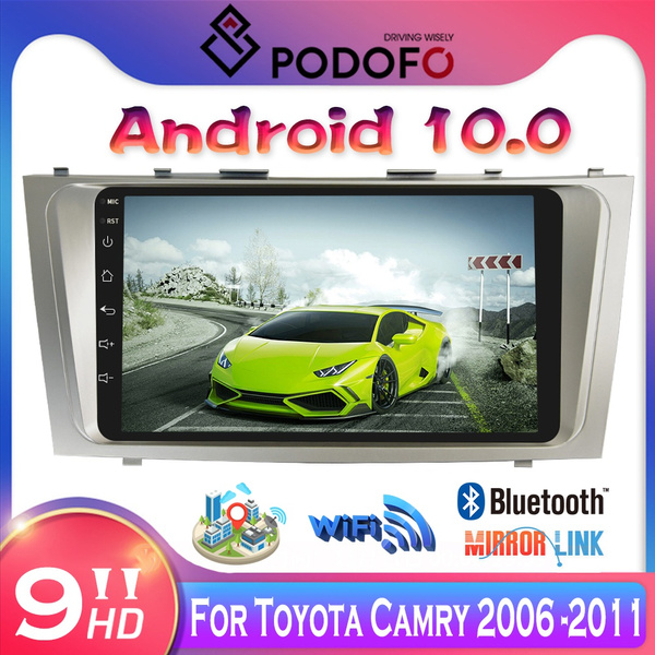 Podofo [For Toyota Camry 2006-2011] Android 10.0 2DIN GPS Autoradio Car ...