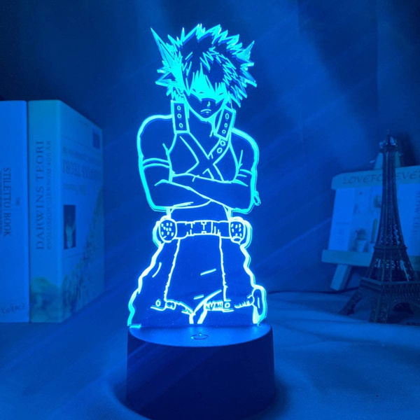 My Hero Academia Night Light Anime Deku Izuku Todoroki Bakugou ...