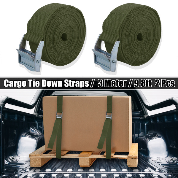 X AUTOHAUX 2/4/6pcs 9.8/3.3/6.5ft 1" x 12'‘/1" x 16'’ Cargo Tie Down ...