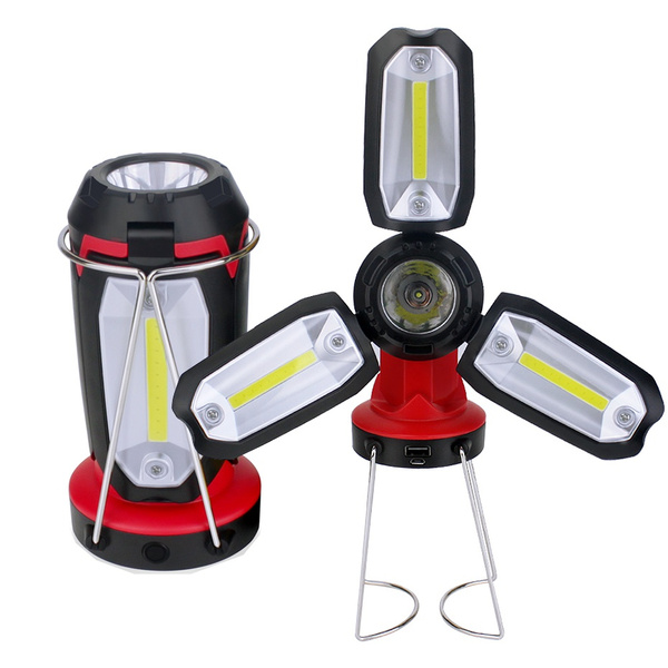 LED Folding Work Light Handheld Searchlight LED Spotlights Rechargeable ...