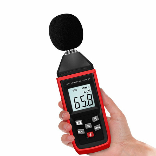 TA8151 Digital Sound Level Meter 30~130dB Decibel Meter Recorder Noise ...