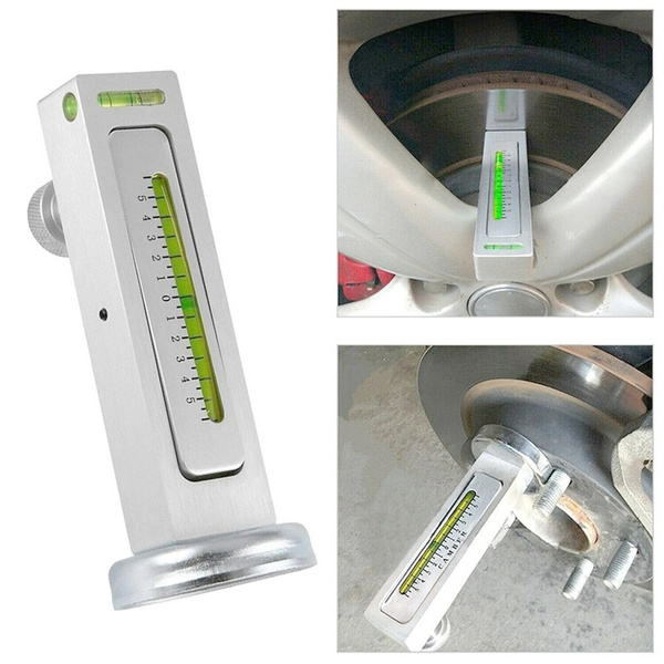 Adjustable Magnet Gauge Tool Camber Castor Strut Wheel Alignment Truck ...