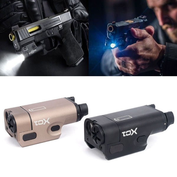 XC1 weapon Light softair Compact Pistol Flashlight 20mm Tactical LED ...