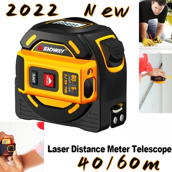 2022 New SNDWAY 40M/60M Digital Laser Distance Meter Rangefinder ...