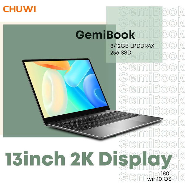 CHUWI GemiBook 2K IPS Screen 13 inch Windows 10 Intel Celeron J4115 8 ...