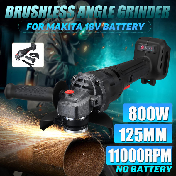 11000Rpm 125mm Cordless Brushless Angle Body grinder REPLACES DGA456 ...