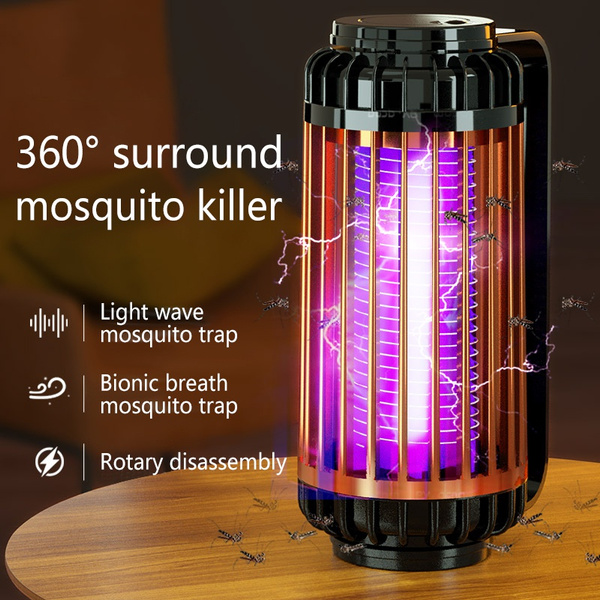 2022New Electric Shock Mosquito Killer Lamp USB Fly Trap Zapper Insect ...