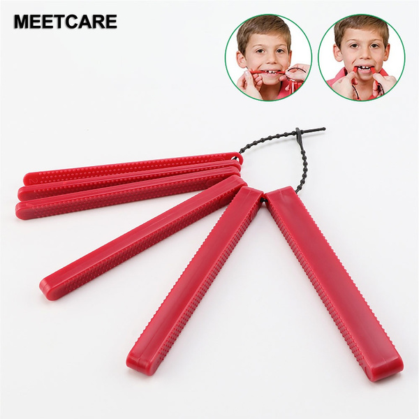 Jaw Grading Bite Blocks Chewing Teether for Kids Adult Oral Motor ...