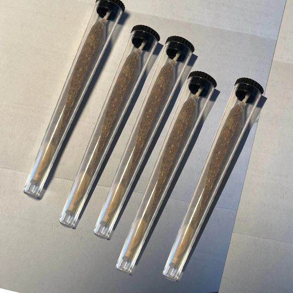 5 Pack-115mm Doob Tubes - Smell Proof Joint Blunt Cigarette Storage ...