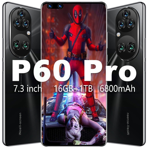 2022 the newest launched P60 Pro 7.3-inch4K+120Hz AMOLED four-curved ...