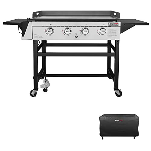 Royal Gourmet GB4001C 36-Inch Flat Top Gas Griddle with Protected Cover ...