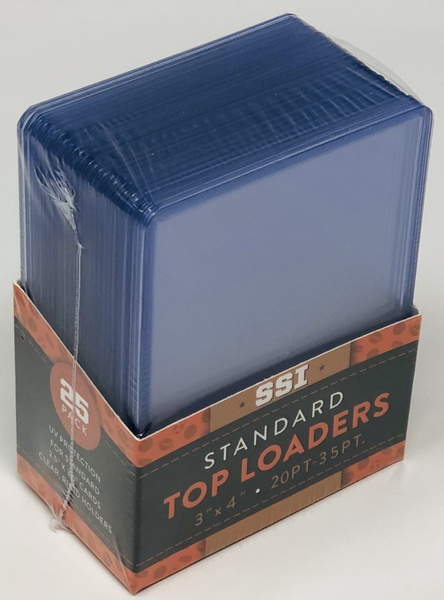 25 Standard Trading Card Top Loader Pack - Superior Sports Investments ...
