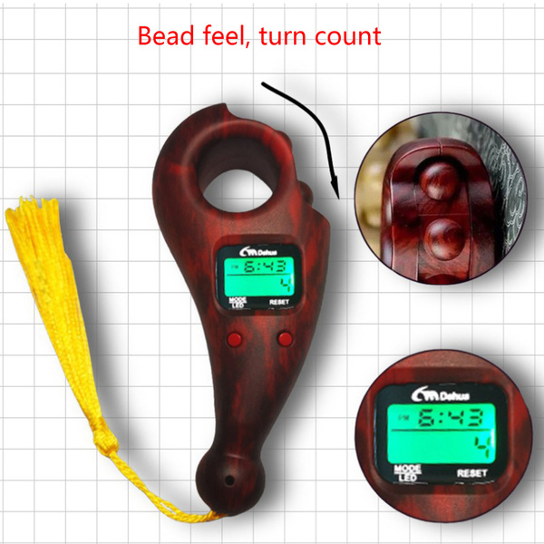 Digital Beads Counter Prayer Beads Counter Portable Rotating for Prayer ...